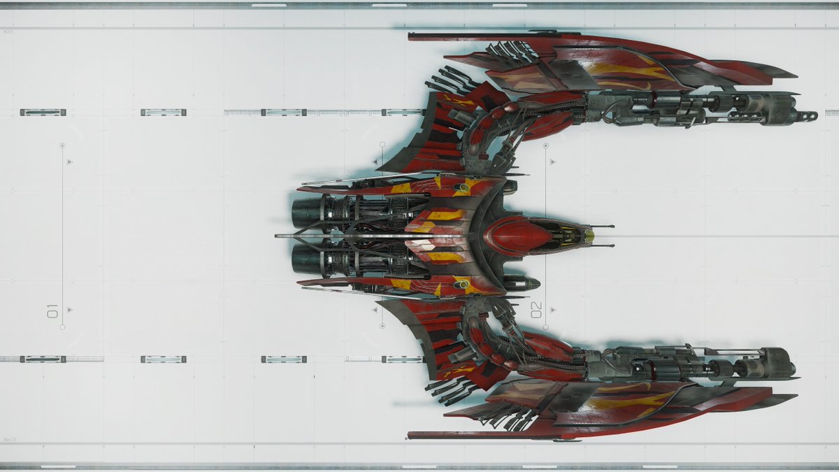 Request - Please make a new Tevarin ship based off the old Glaive model ...