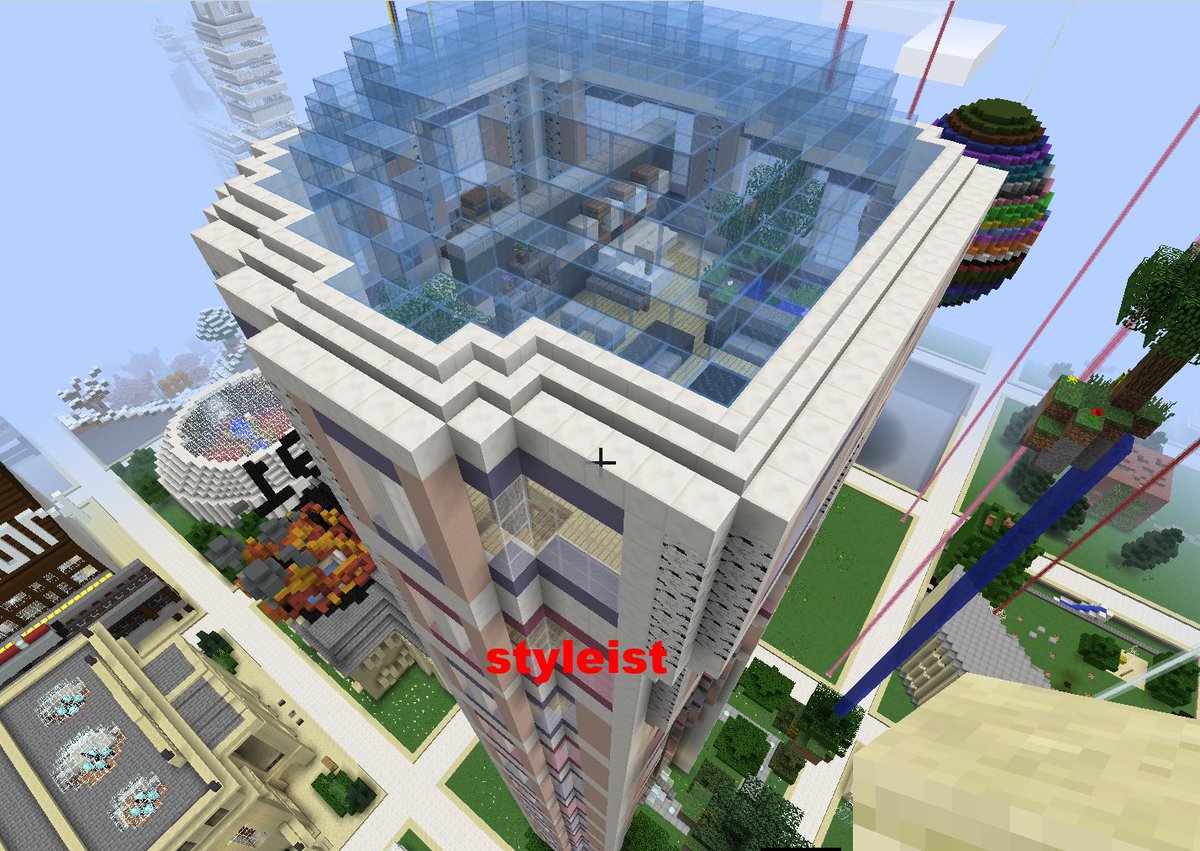 Minecraft Skyscraper Interior