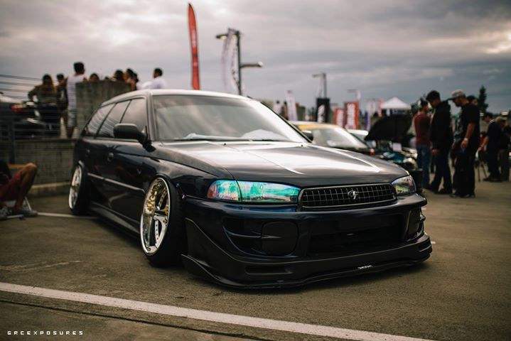 Stanced Subaru Legacy Wagon