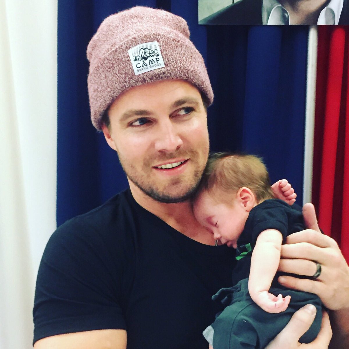 Stephen Amell Baby