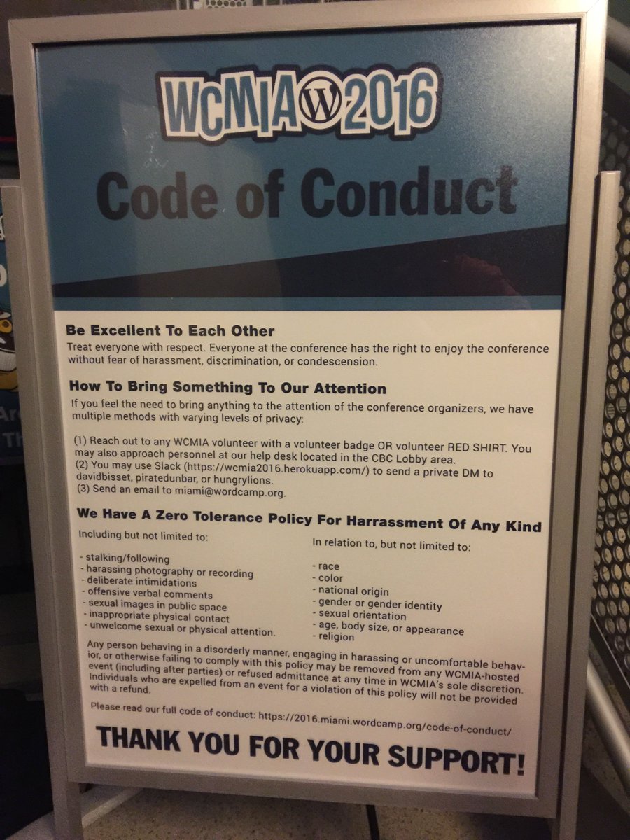 GitHub - dimensionmedia/coc-sign-for-events: A "Code of Conduct" Sign ...