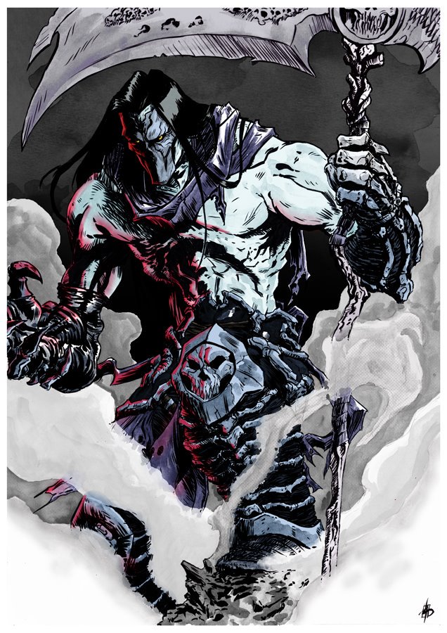 Darksiders Death Fan Art