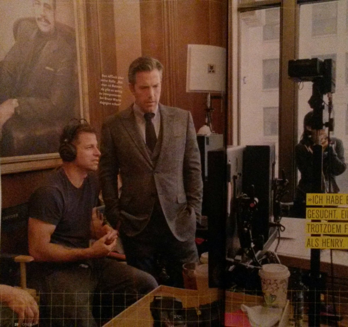 New Batman V Superman Behind The Scenes Images Showcase Bruce Waynes