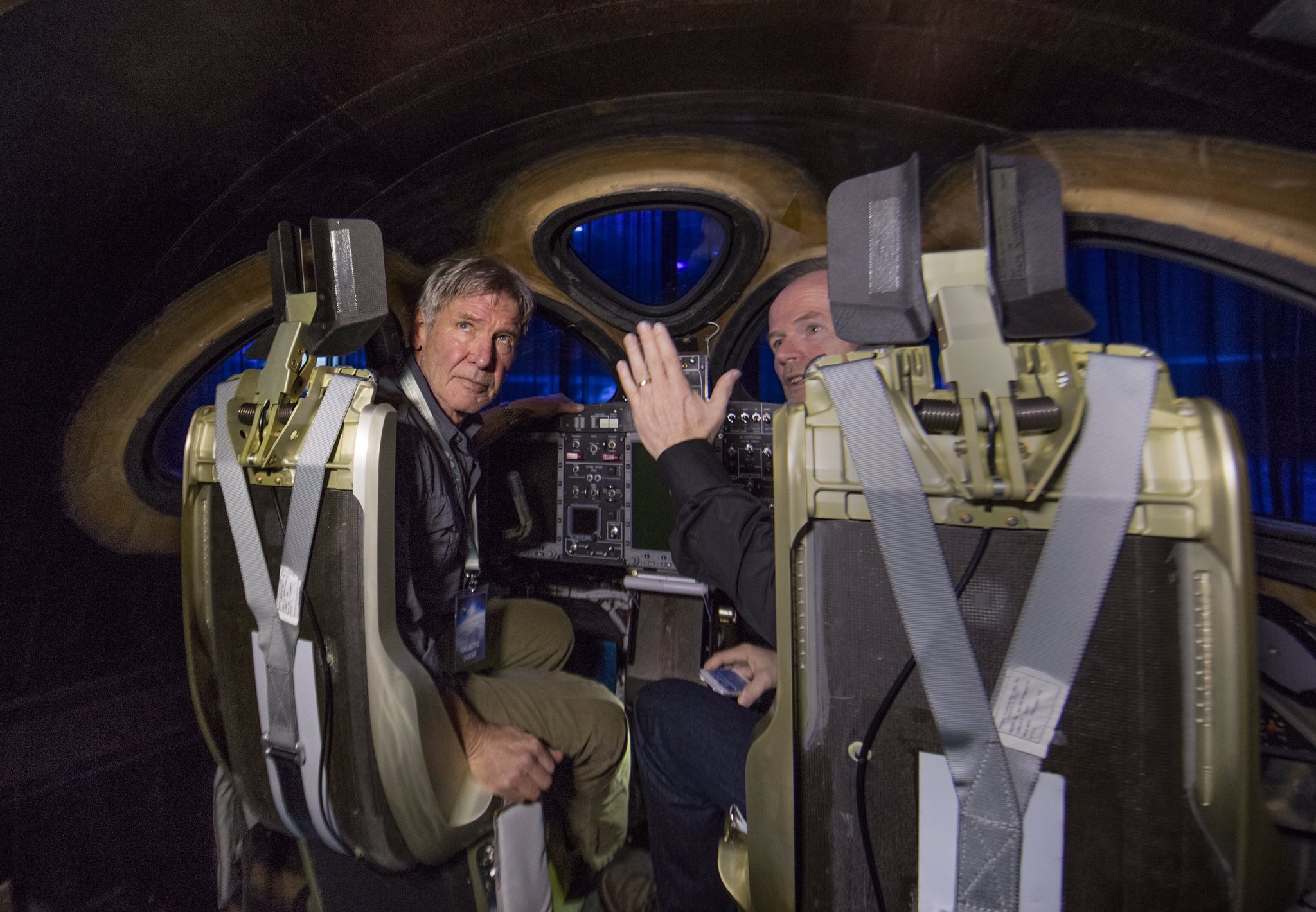 Virgin Galactic Spaceship Interior