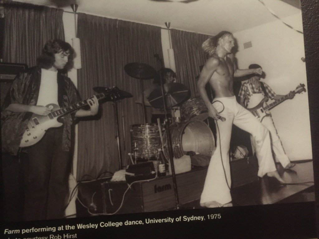 Check out Peter Garrett with hair! And flares! #oils | Scoopnest