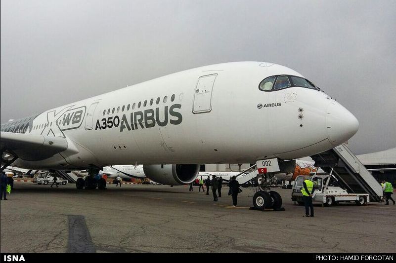 PHOTO Airbus A350 lands at Mehrabad airport in Tehran (Iran) on way ...