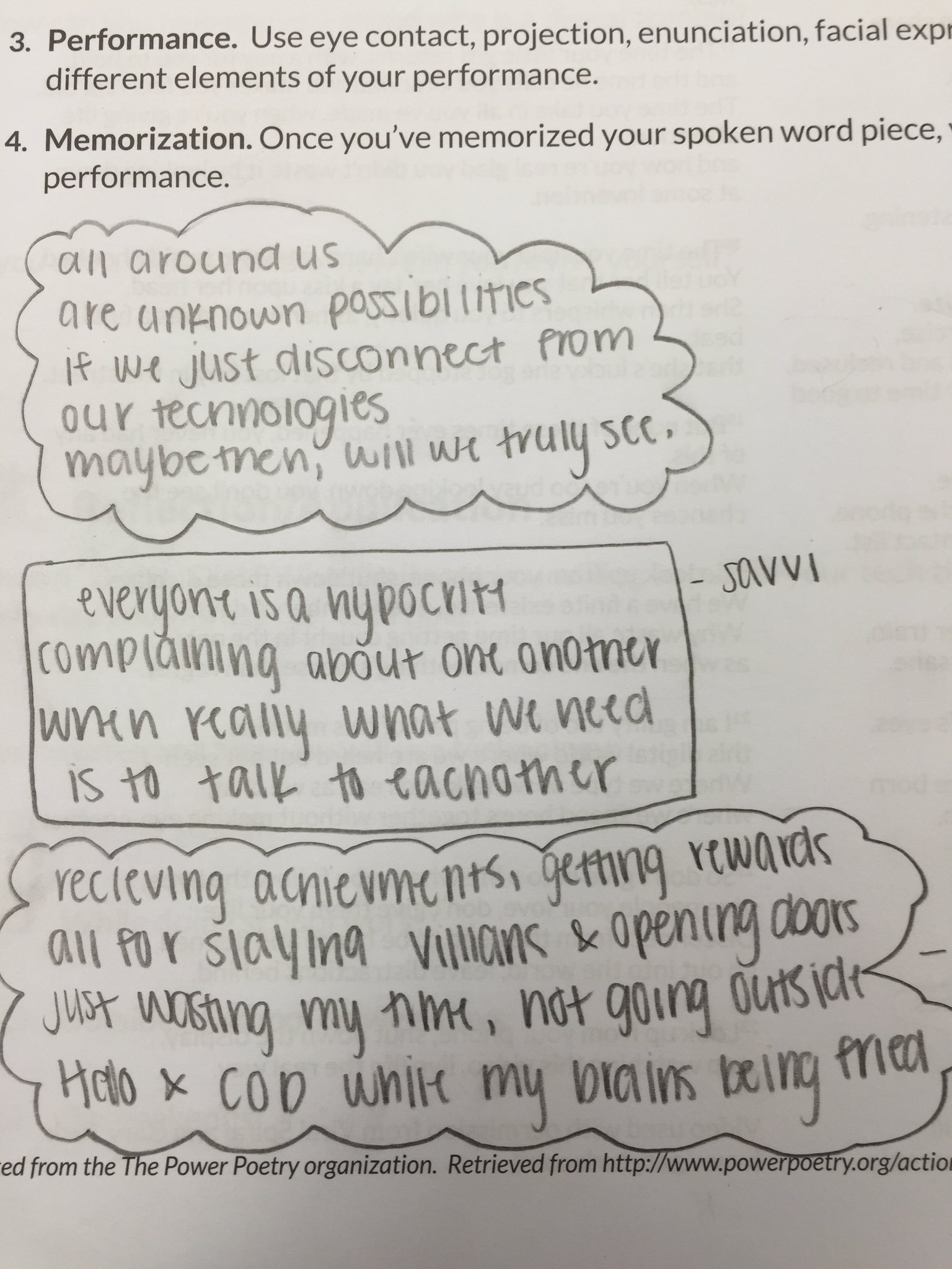 Spoken Word Poems About Life