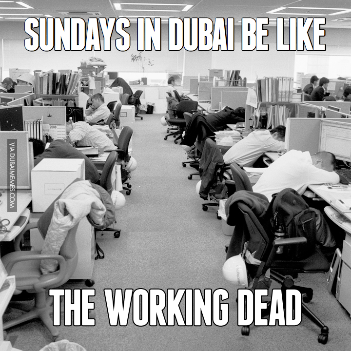Sunday Work Meme