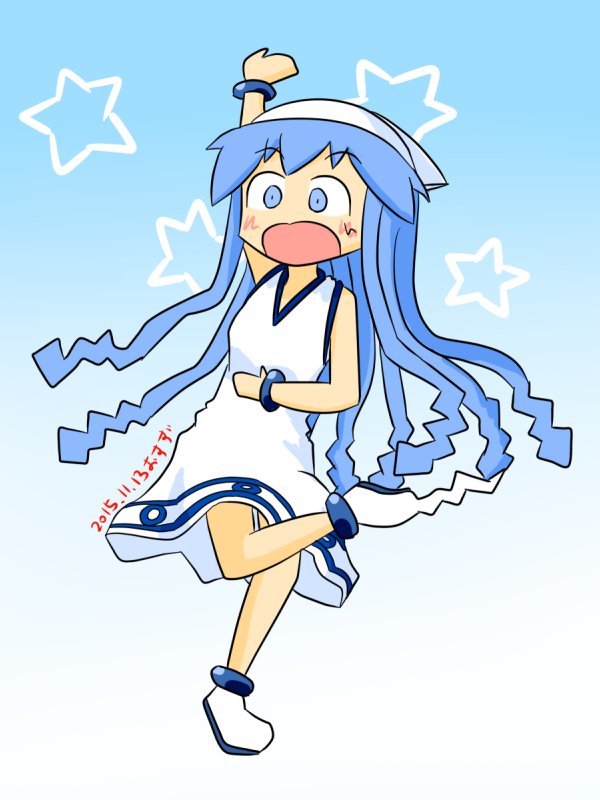 おすず on Twitter: "@chan_yon_yon 実は先にイカちゃんにさせていたでゲソよ。#イカ娘 https://t.co/a2xeQtpQWa" / Twitter