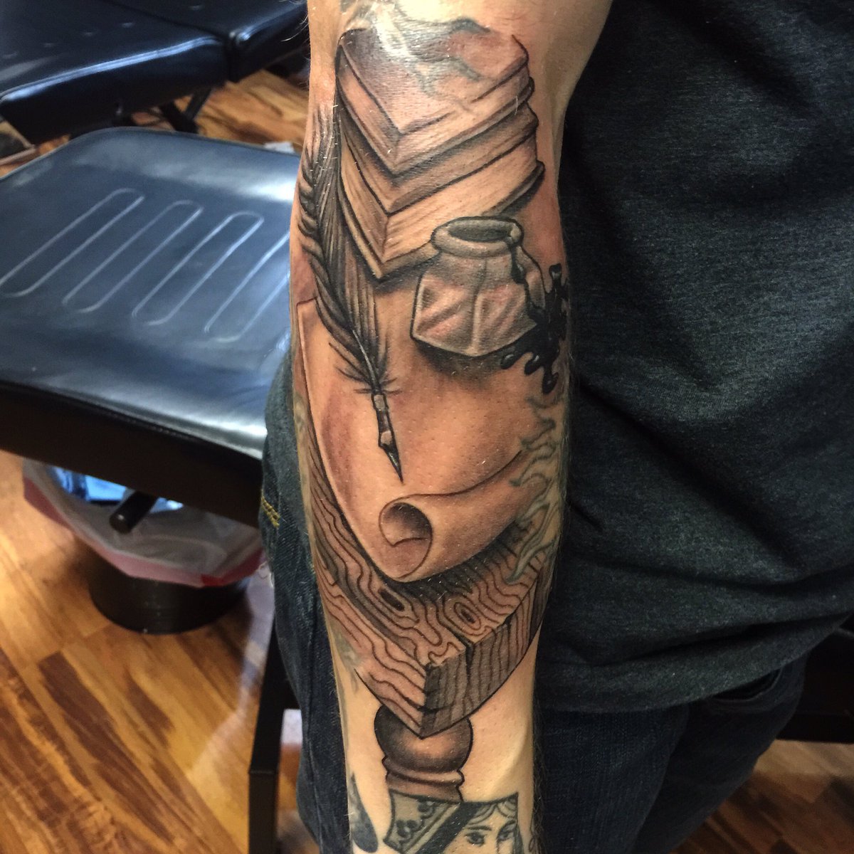 Scroll Writing Tattoos