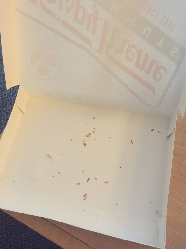 Empty Box Of Donuts
