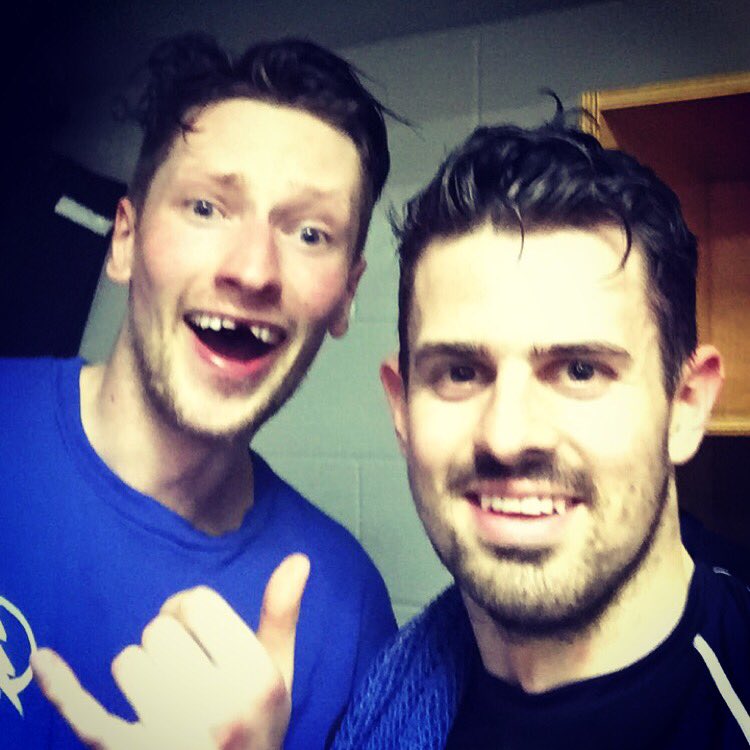 Word is Tyler Johnson undergoing dental surgery today after he was hit ...