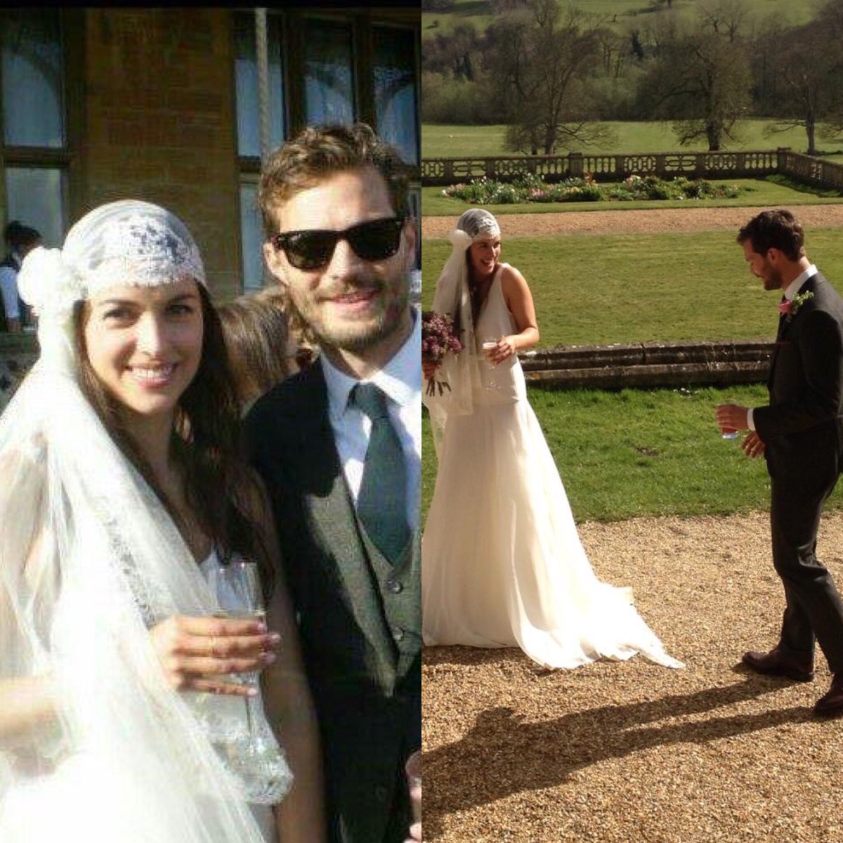 Jamie Dornan And Amelia Warner Wedding Photos