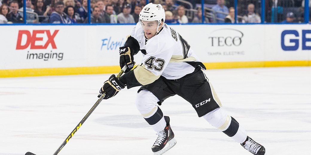 The #Pens have recalled forward Conor Sheary from the @WBSPenguins ...