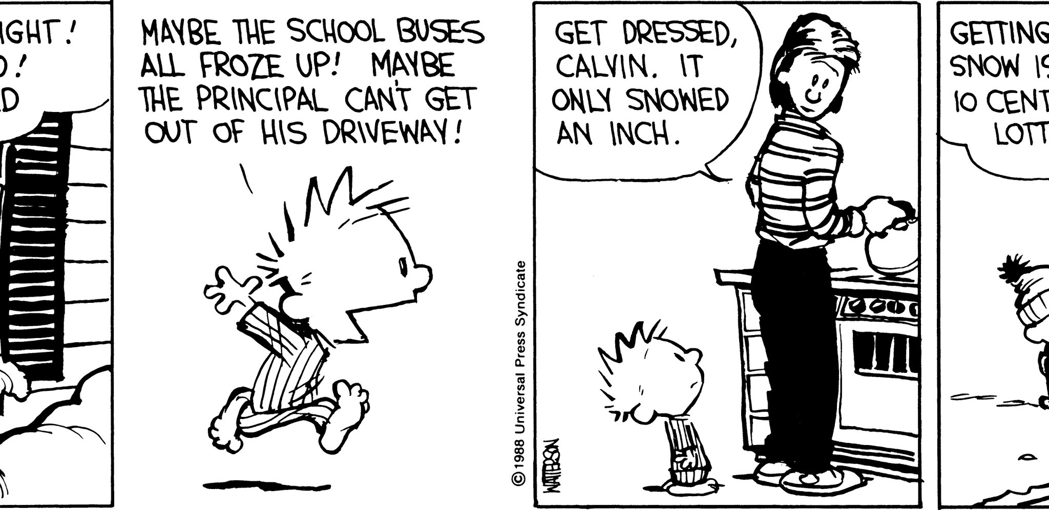 Calvin And Hobbes Winter