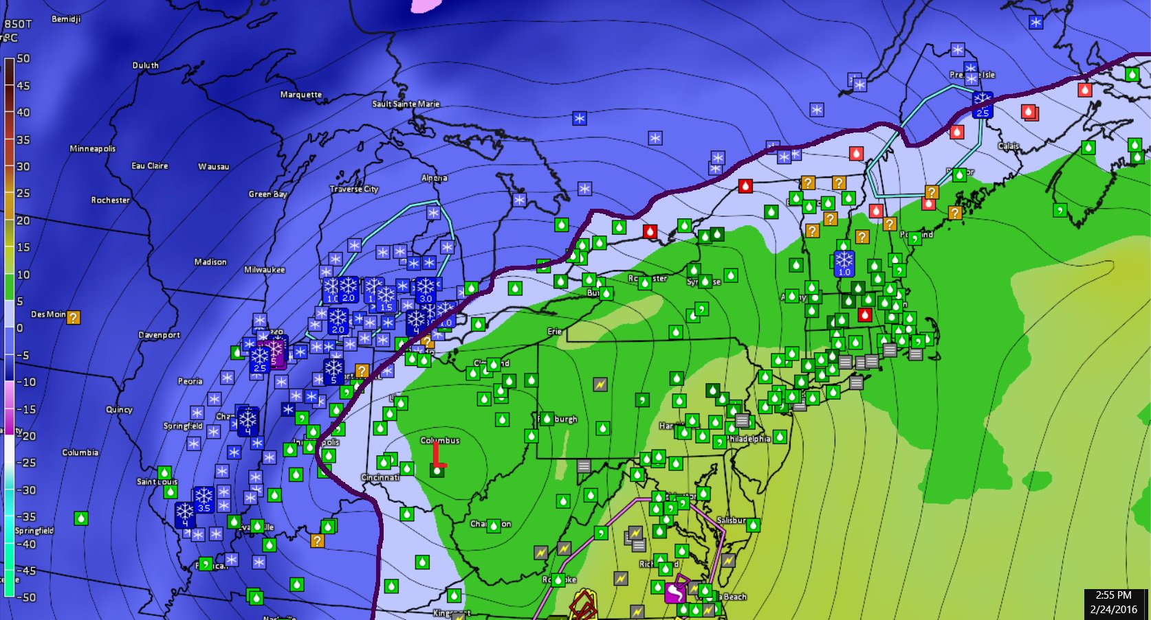 February & Early March 2016 U.S Stormy Pattern (Rain & Snowstorms ...
