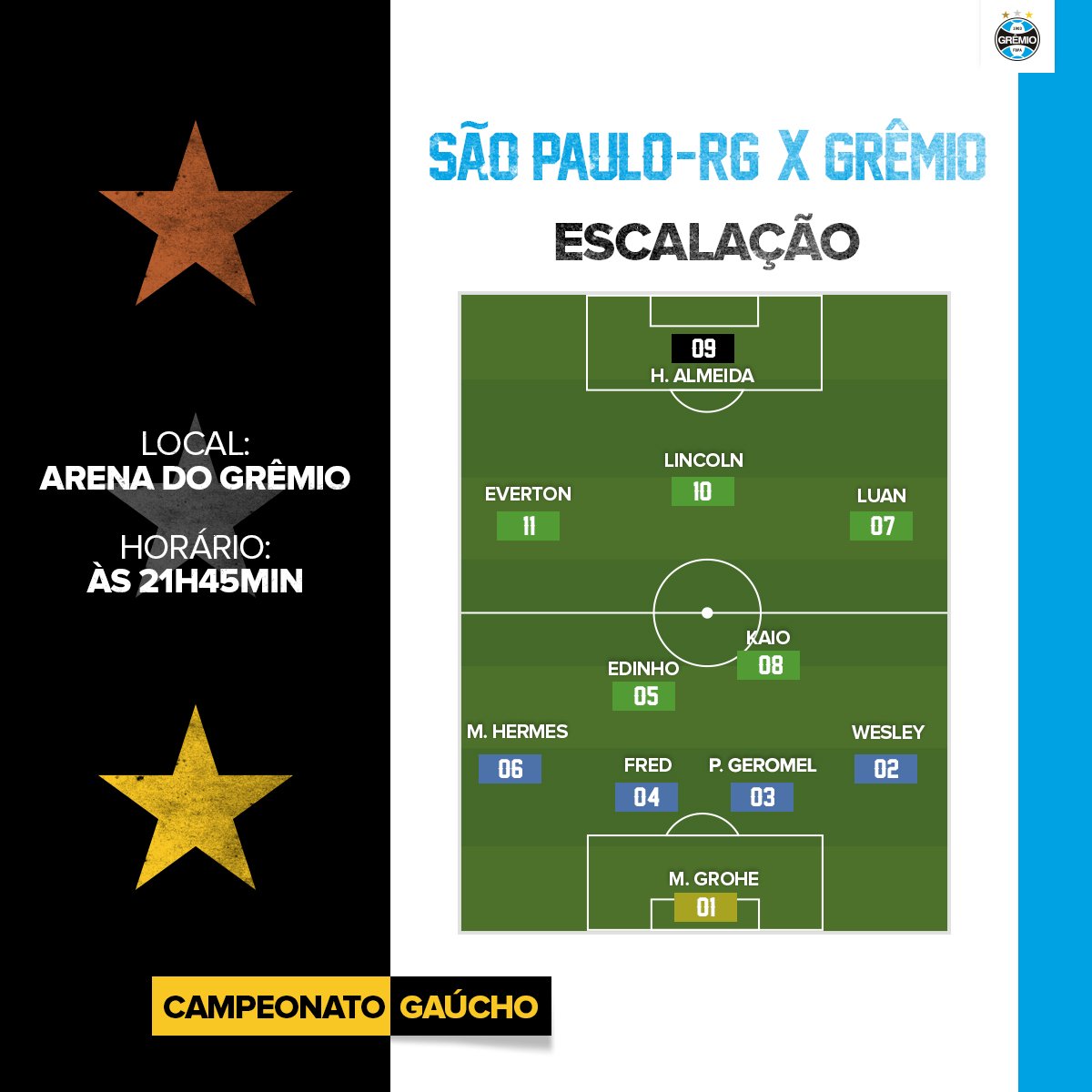 São Paulo Rs 3 X 2 Grêmio Futebol Brasileiro Fmanager Brasil