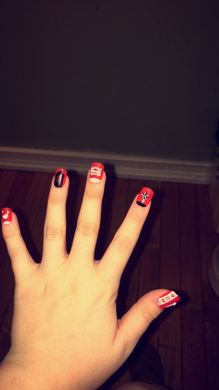 One Direction Stick On Nails