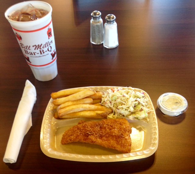 Bill Miller Bbq Menu