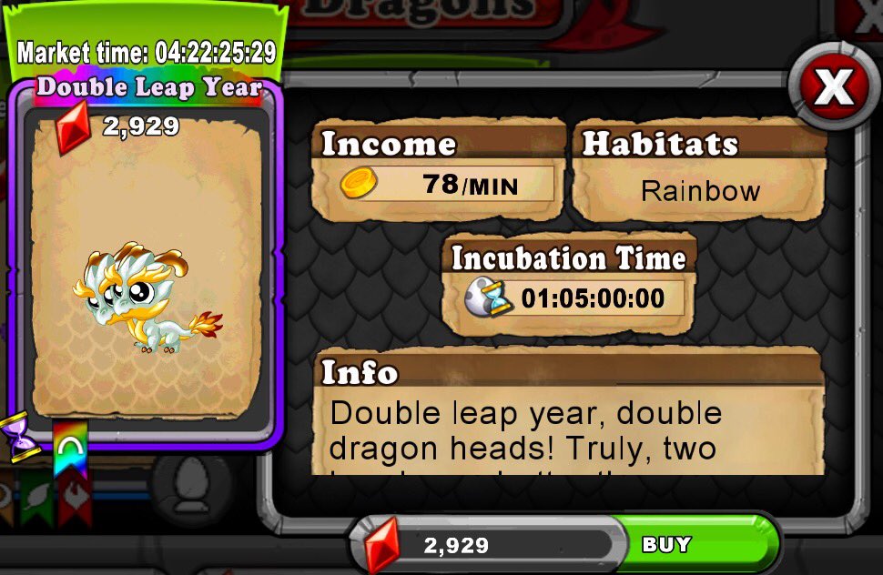Ember Dragon Dragonvale