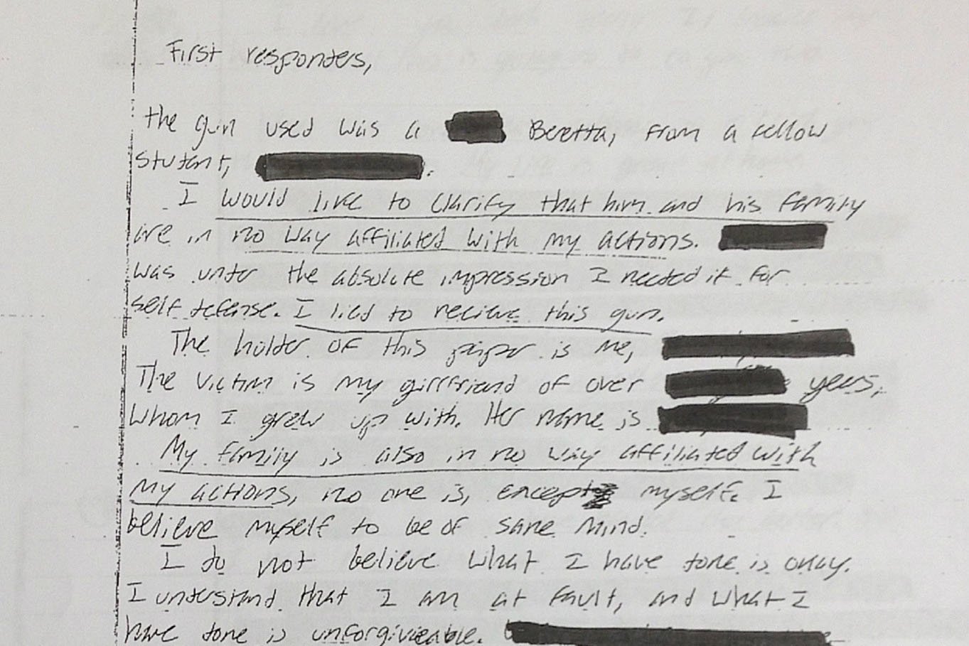 Real Suicide Notes By Teenagers