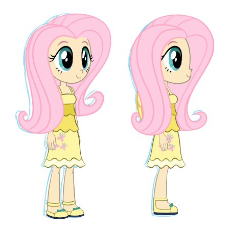 How To Draw Fluttershy Human