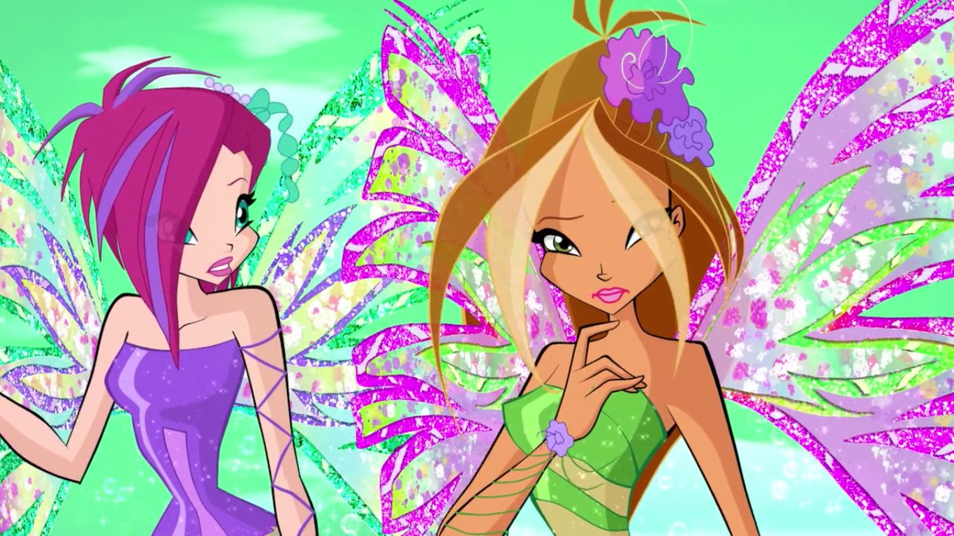 Winx Club Flora Dimentix Winx Club Flora Doll Sirenix Transformation