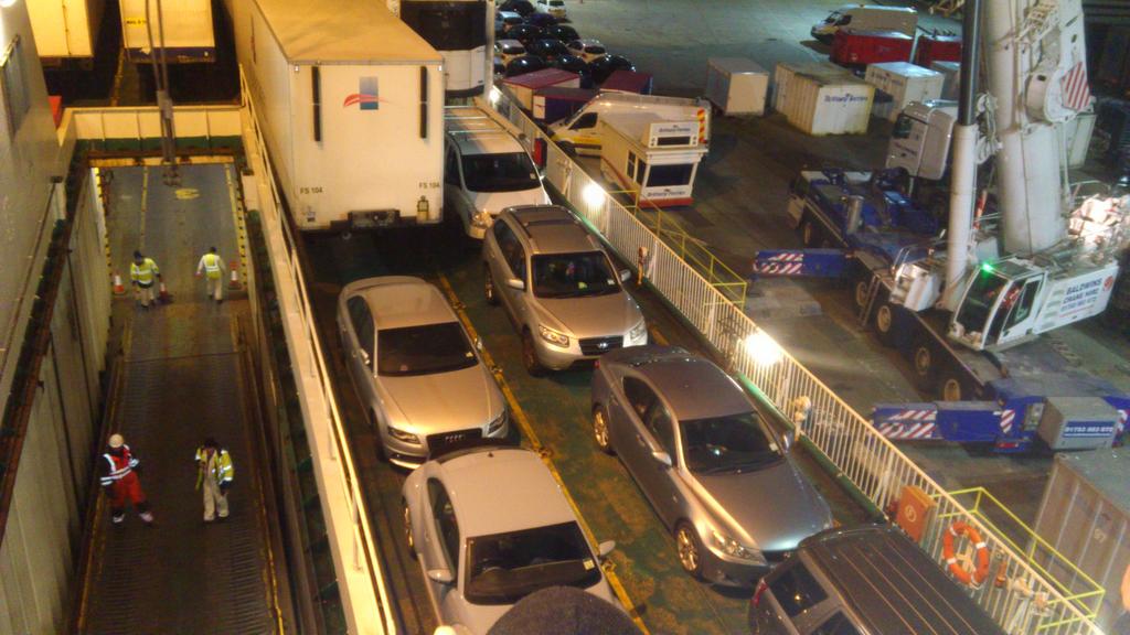 Passengers trapped on ferry for 12 hours after ramp fault - ITV News