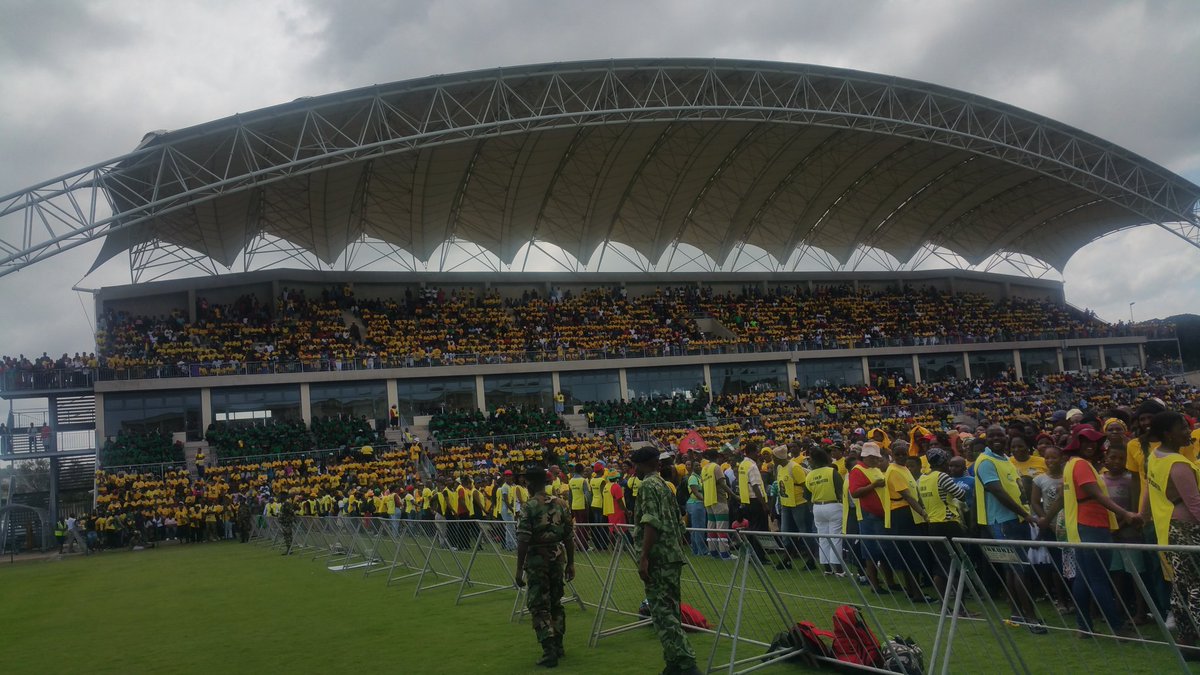 Thousands Sugar Ray Xulu : sabckzn Thousands ANC gathered Sugar Ray ...