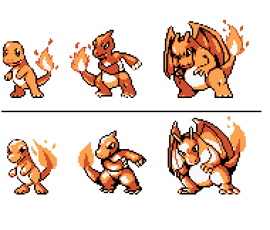 Charizard Sprite Sheet