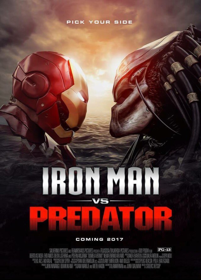 Predator Vs Iron Man
