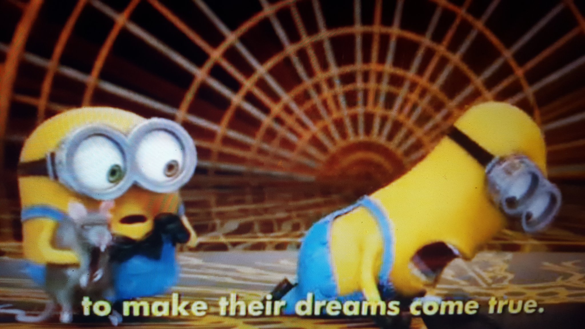 Fighting Minions Gif