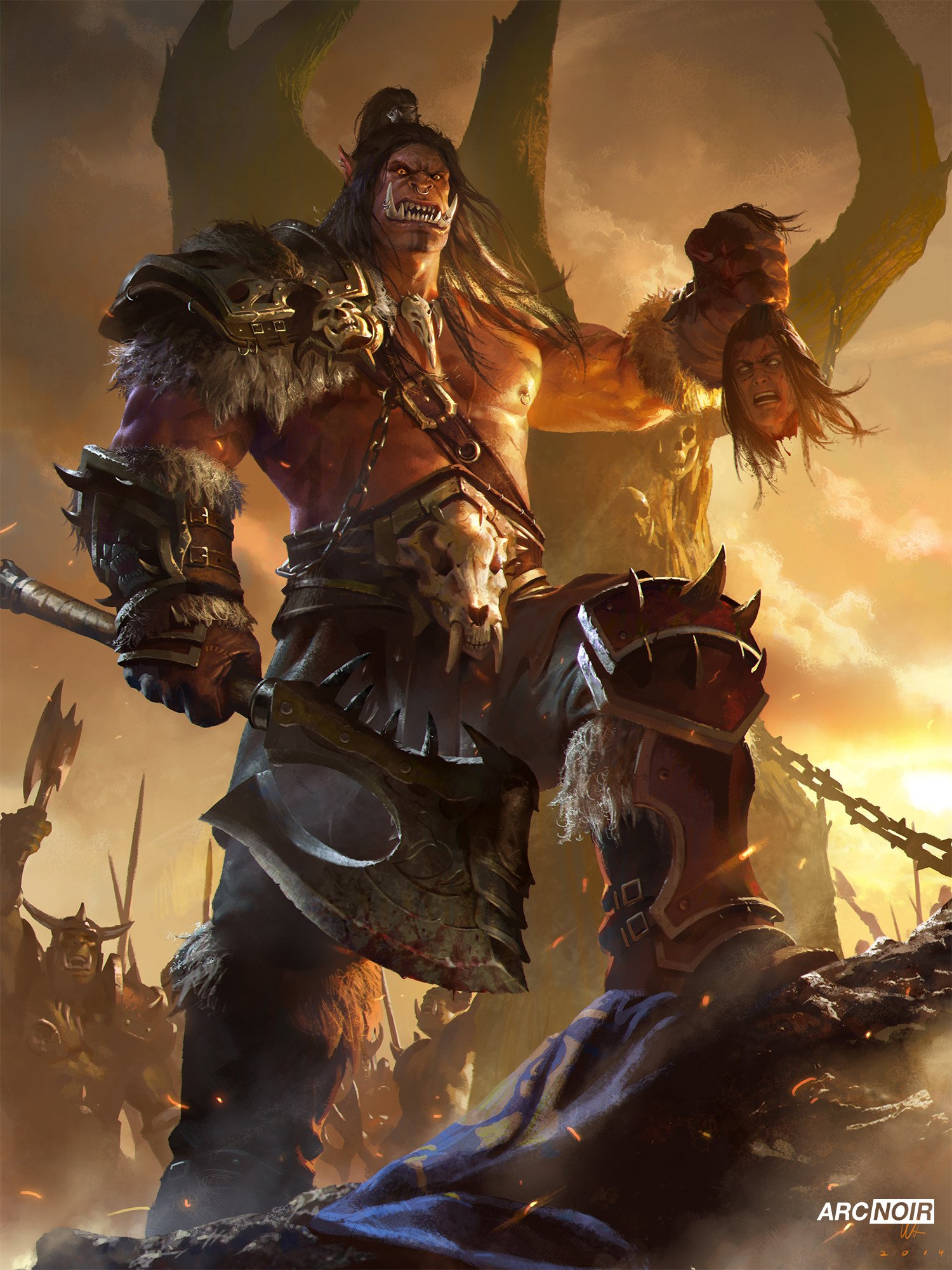 Grom Hellscream Warlords Of Draenor