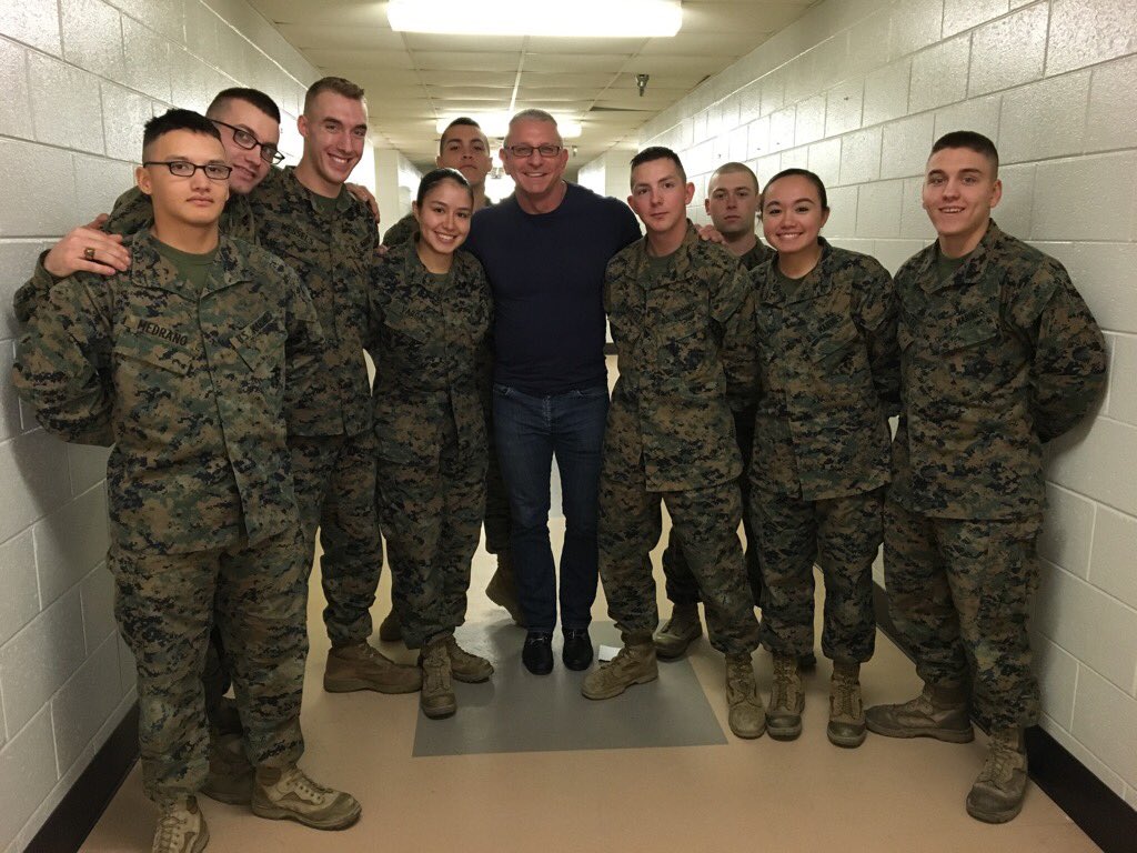 Today with our Great Marines at The JCCoE Centre ,FT.Lee ...