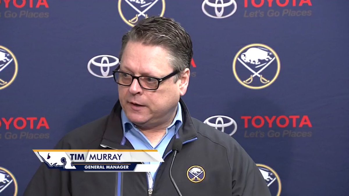 🎥Watch Sabres GM Tim Murray's full press conference on our recent ...