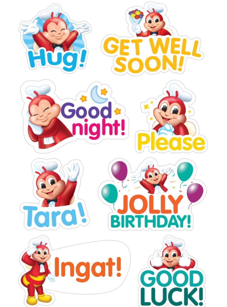 So have you downloaded your Jollibee Viber stickers yet? | Manila ...