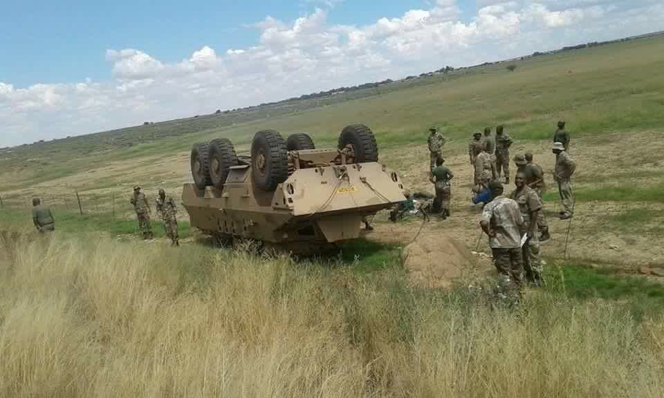 New Ratel APC maneuver