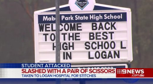 Mabel Park State High School student attacked by a 12 y/o girl with a ...