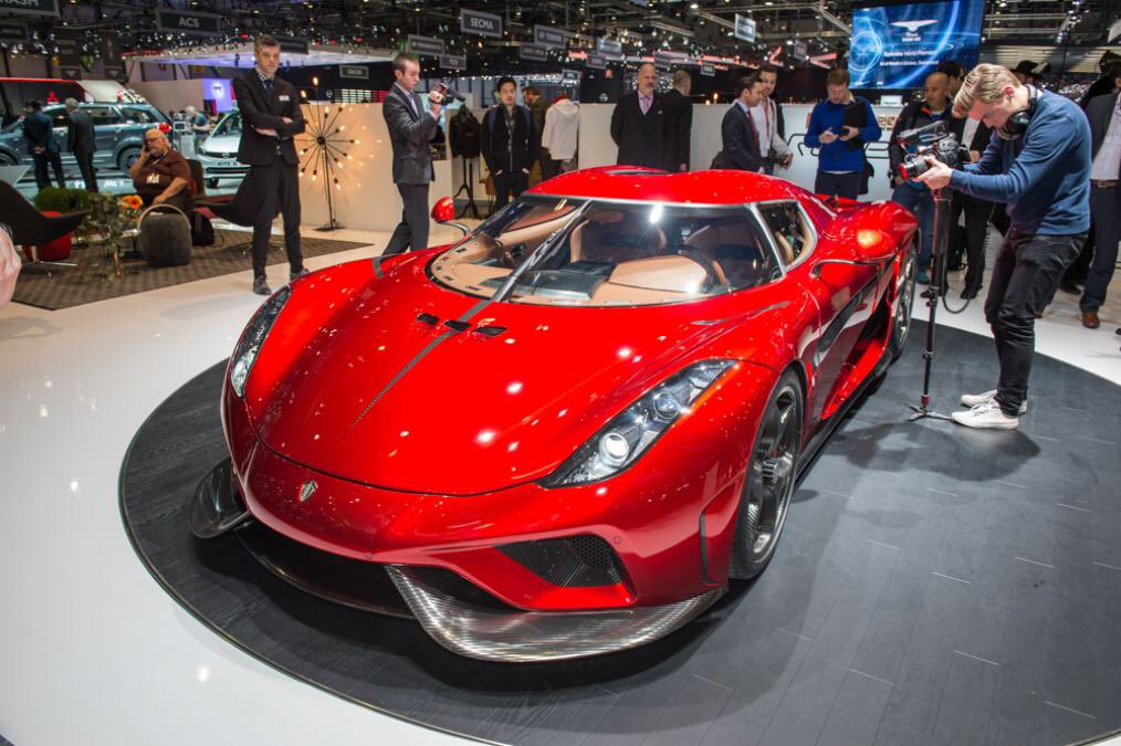 New images from #koenigsegg at geneva including incredible akrapovic ...