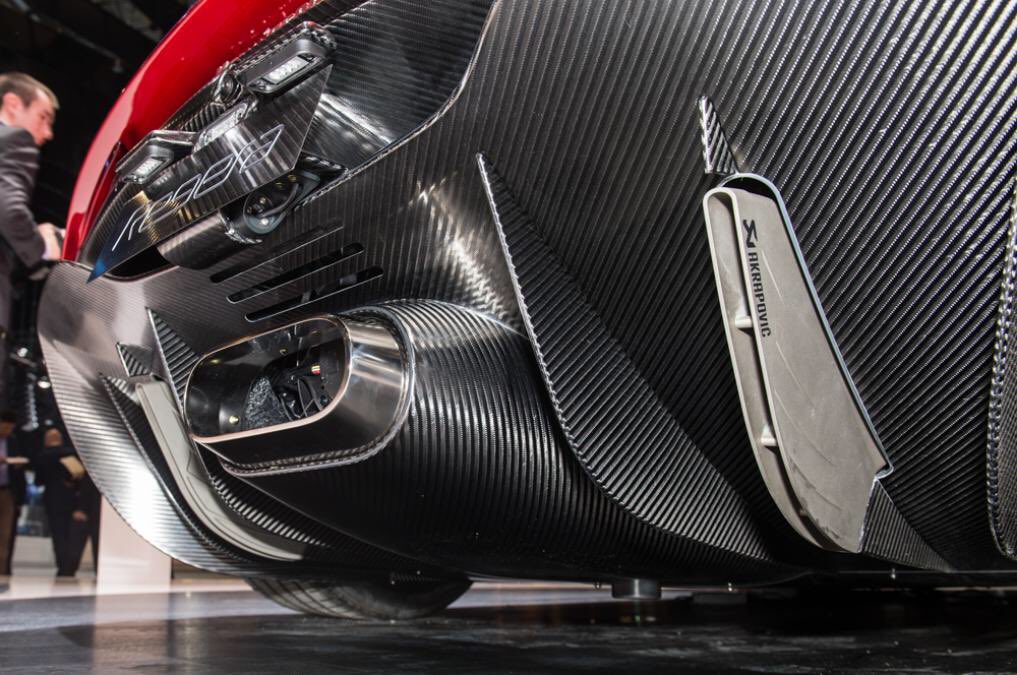 New images from #koenigsegg at geneva including incredible akrapovic ...