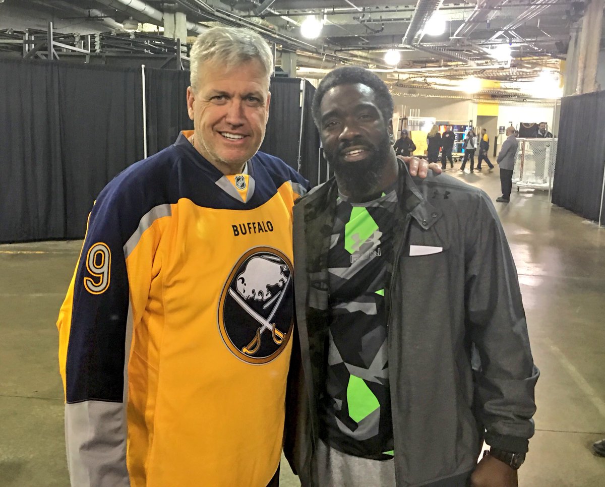 Rex Ryan showing his new guy, Coach Ed Reed, what #OneBuffalo is all ...