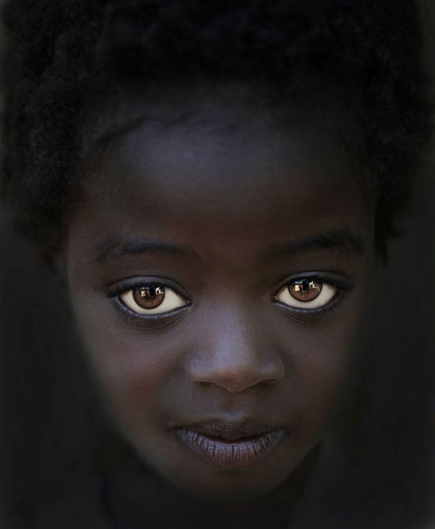 Bug Eyed Black Woman