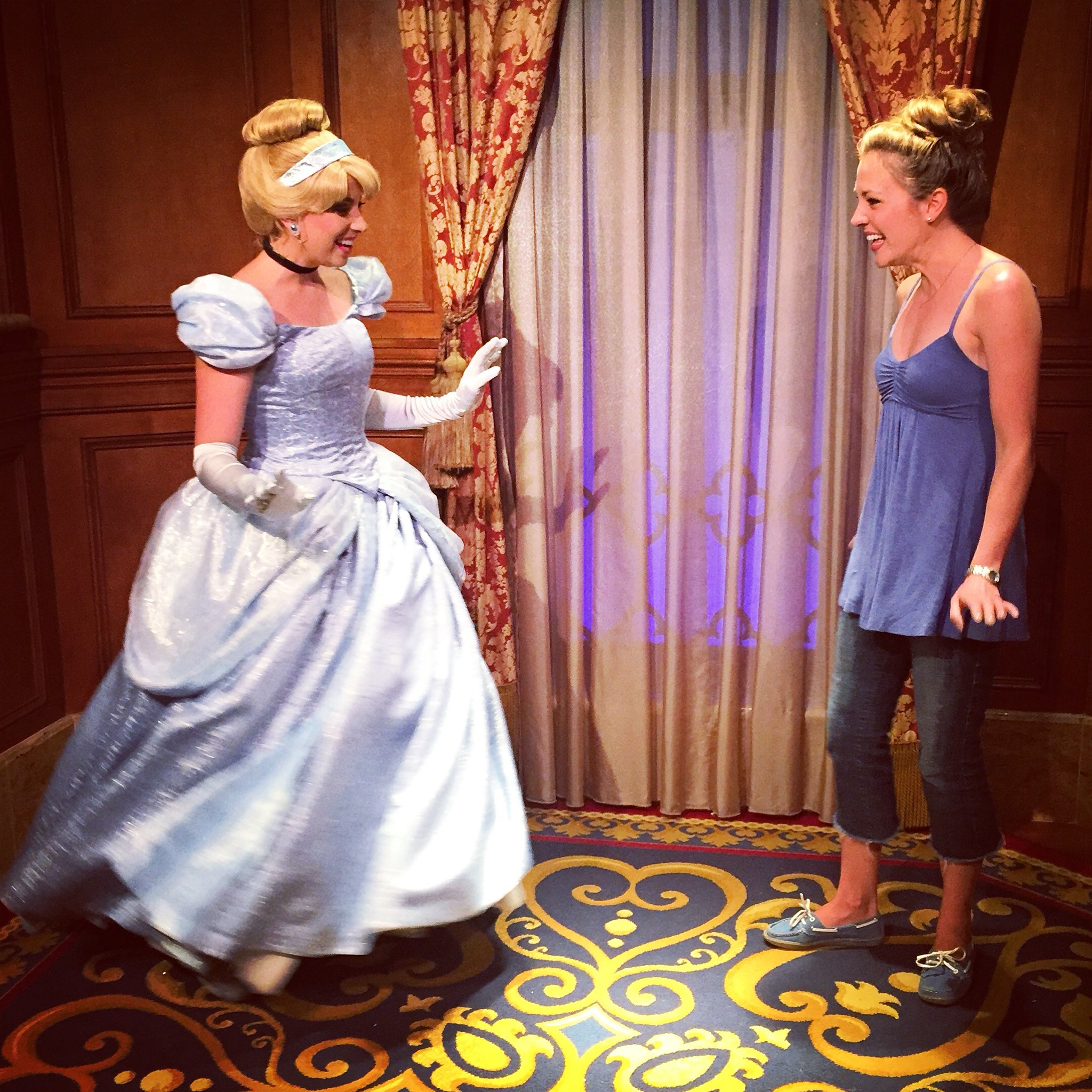 Laura Osnes Cinderella Yellow Dress