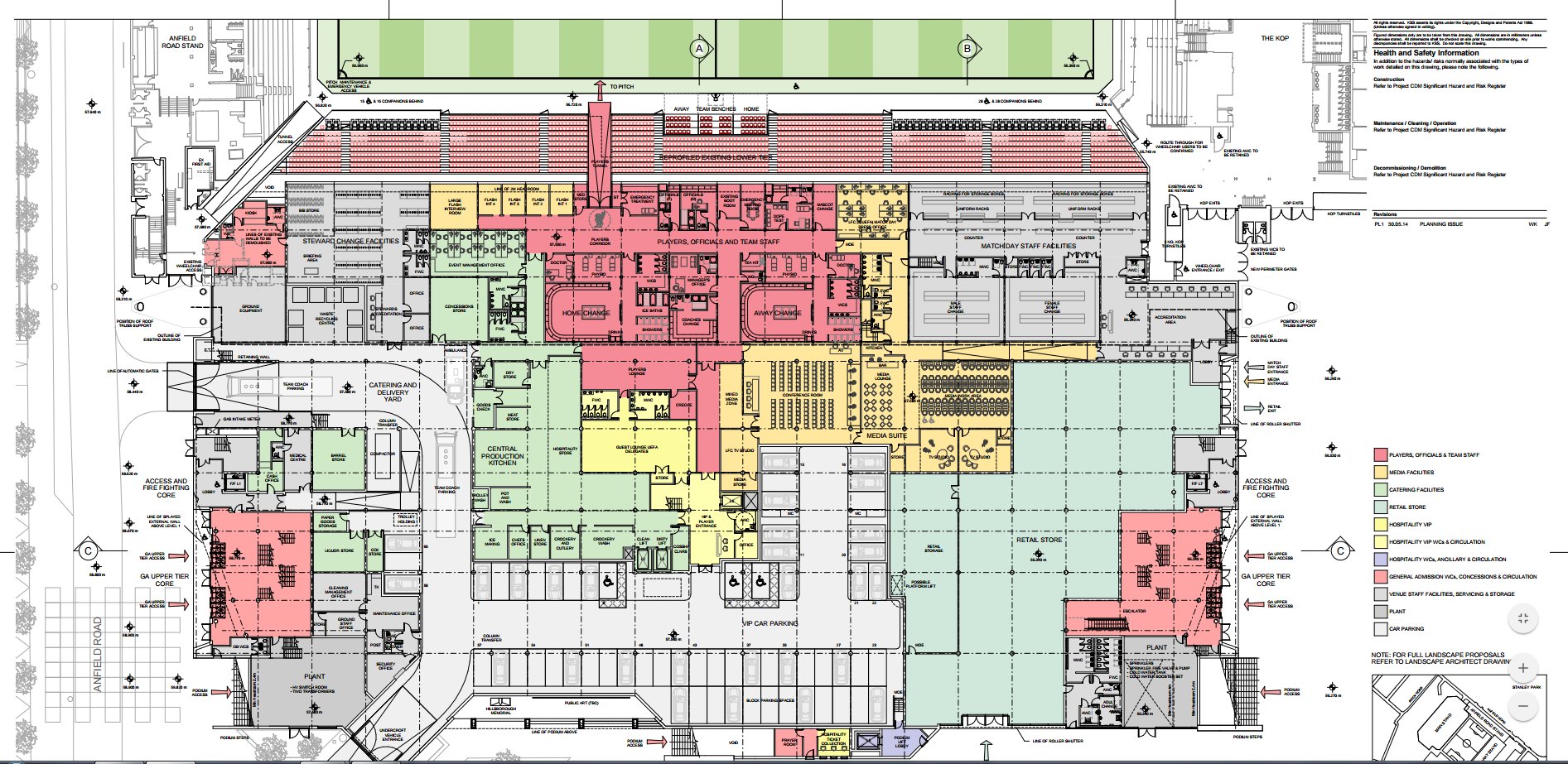 Anfield Map Anfield Road Stand On 1.5.24. New Camera Position Complete