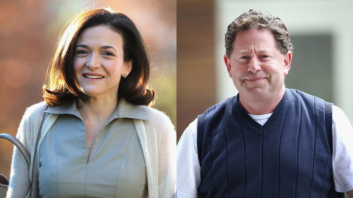 Facebook's Sheryl Sandberg is reportedly dating video game billionaire ...