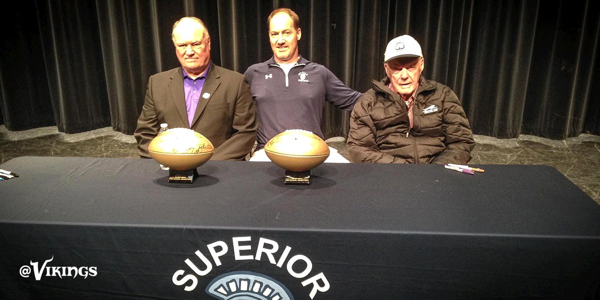 Bud Grant and Doug Sutherland revisited the past as they presented ...