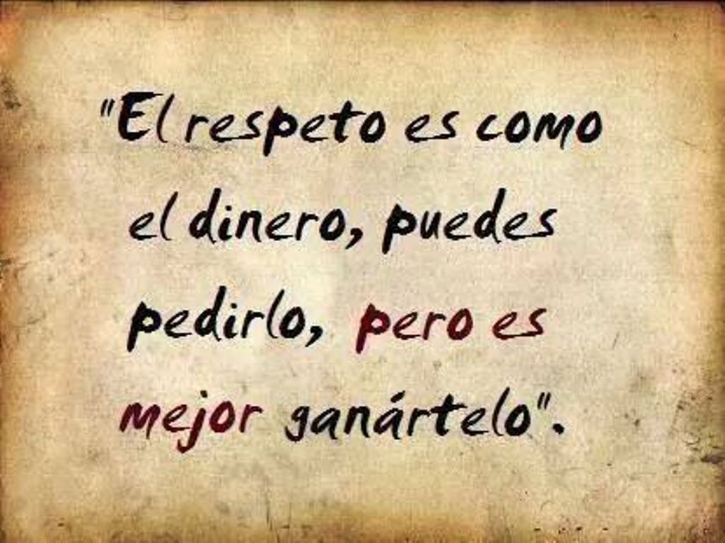 Respeto Frases