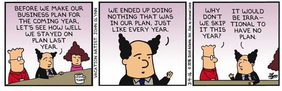 LOL ! Business Plan — Dilbert today — | Robert Went | Scoopnest