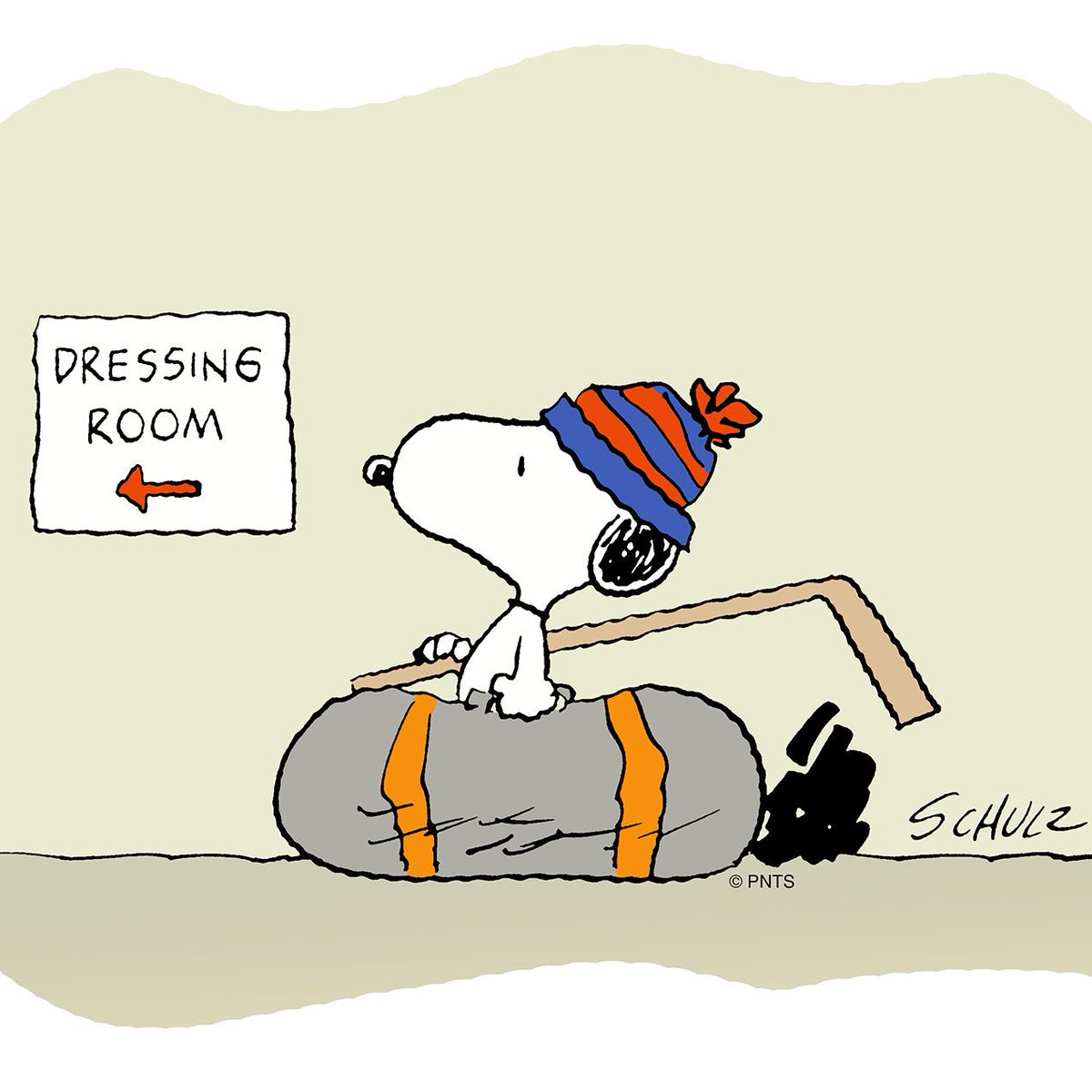 Snoopy Hockey Cartoon