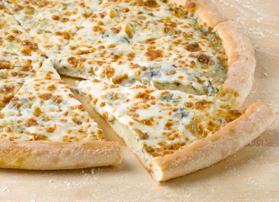 Papa Johns Tuscan Six Cheese Pizza